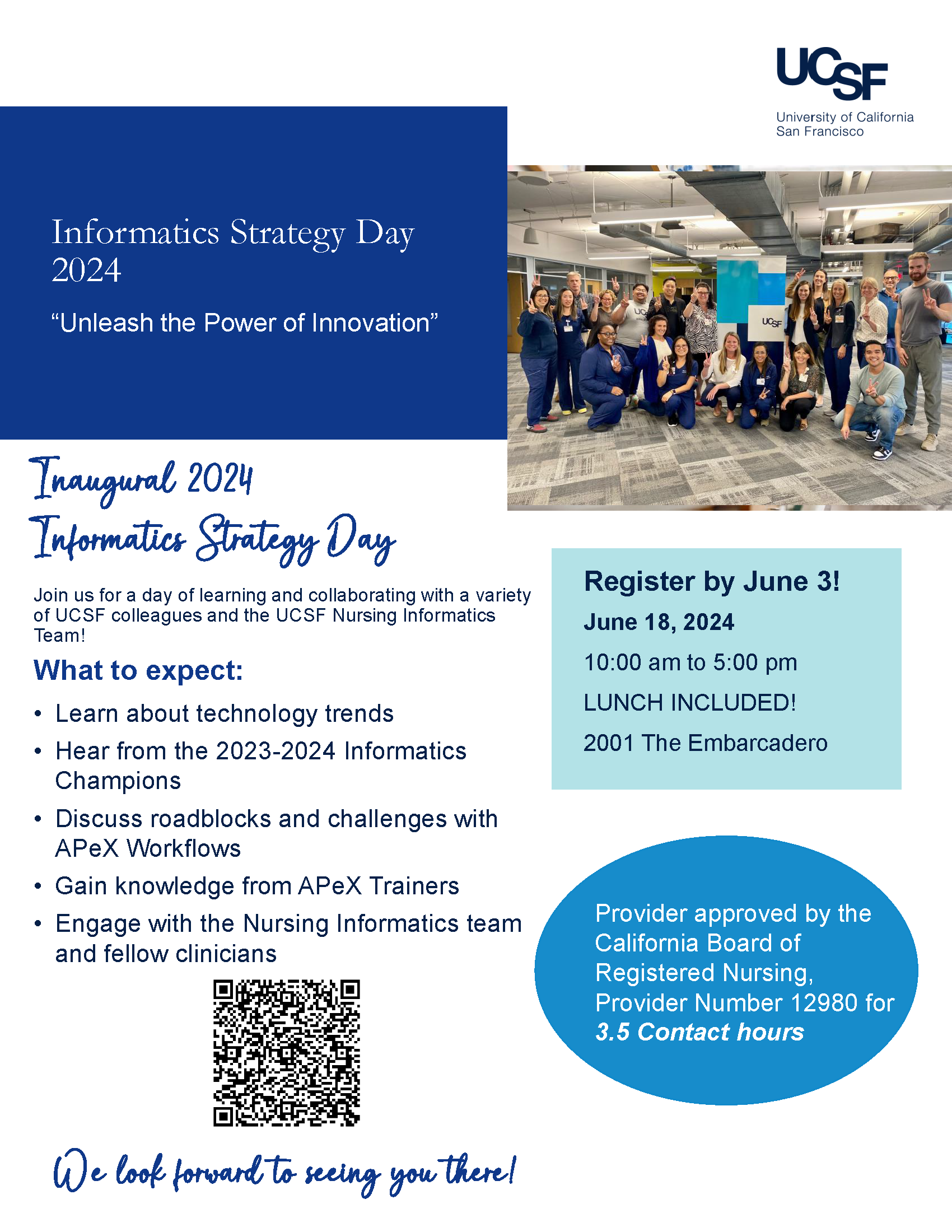 Informatics Strategy Day | UCSF Health Informatics Informatics Strategy Day | UCSF Health Informatics